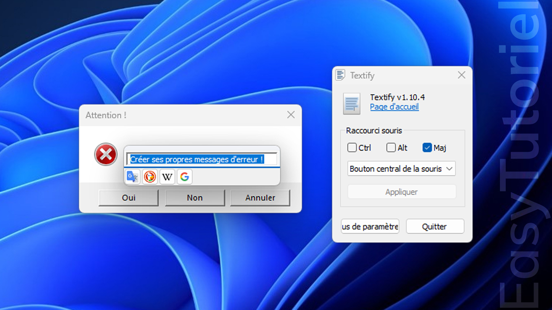 Comment copier le texte sur les fenêtres sous Windows