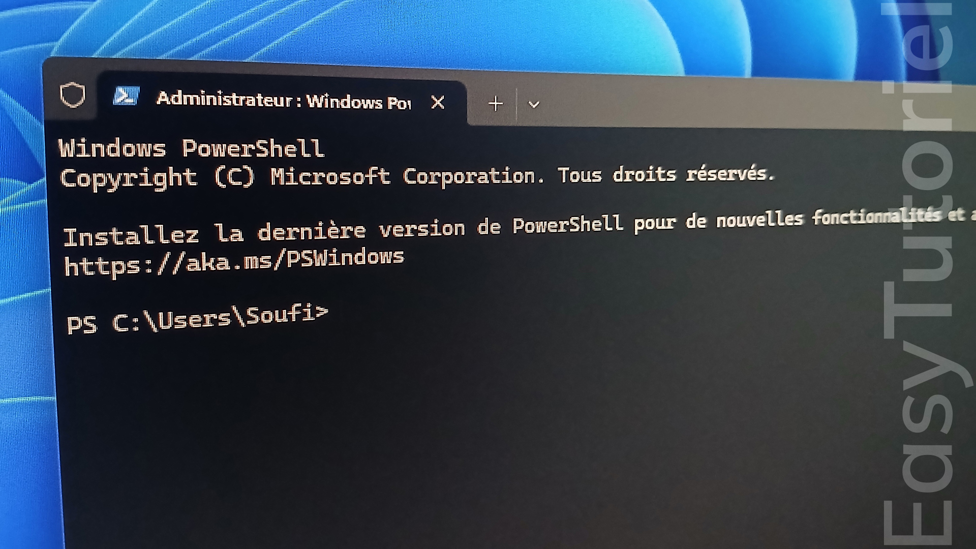 Installer la dernière version de PowerShell sur Windows 11