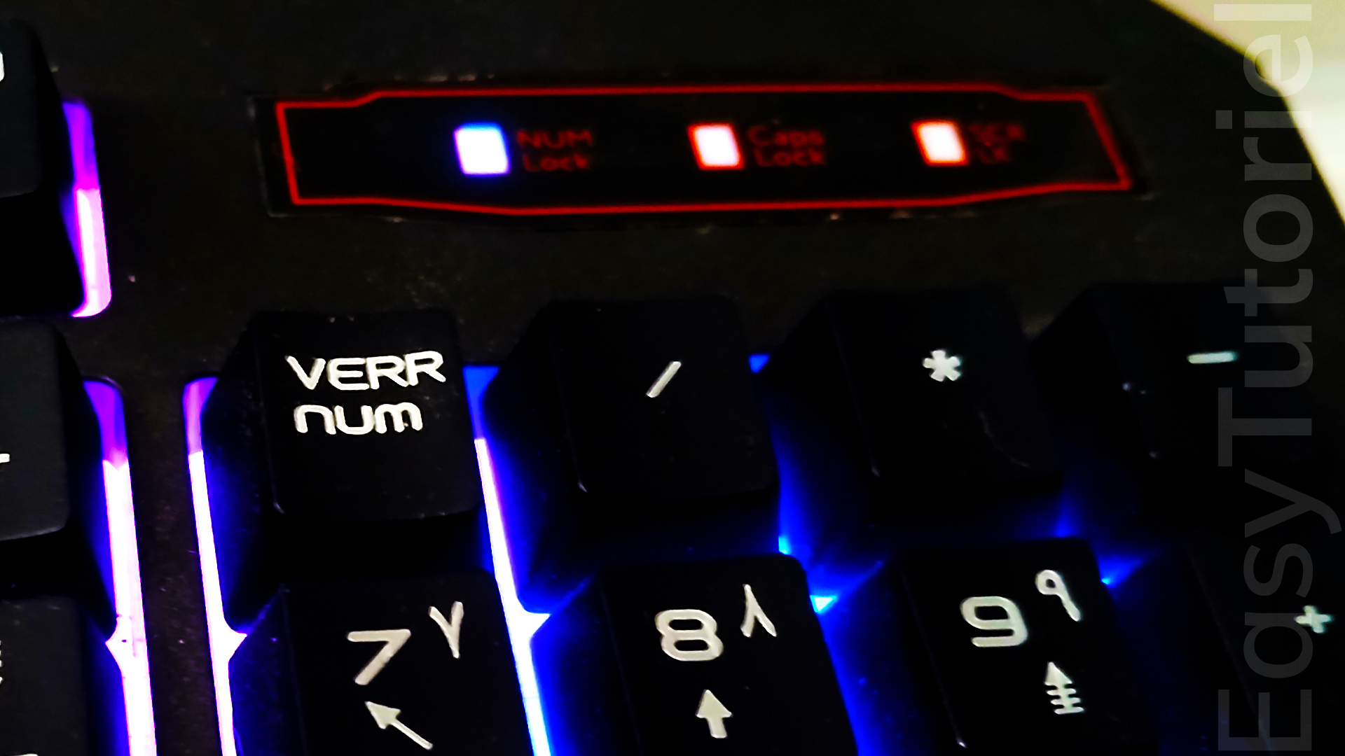 Activer le Pavé numérique (Verr Num) au démarrage de Windows