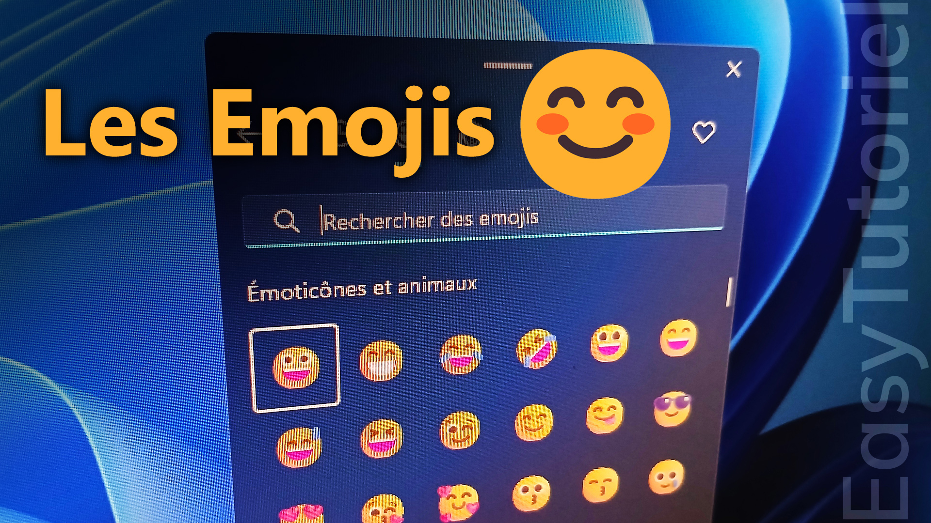 Le raccourci clavier Emoji sur Windows 😊